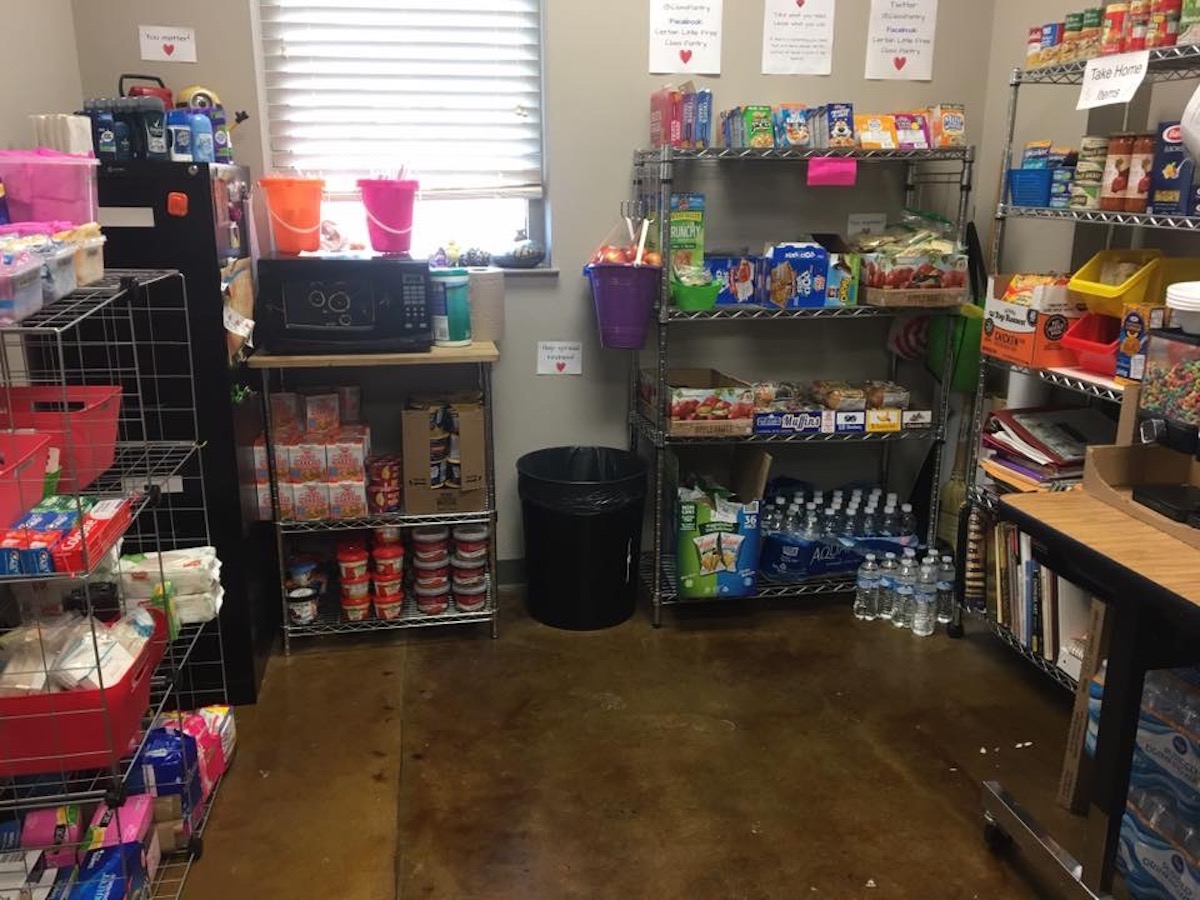 The Certain Little Free Class Pantry | Only In Arkansas