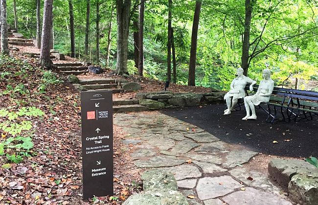 Trails at Crystal Bridges Museum of Art | Only In Arkansas
