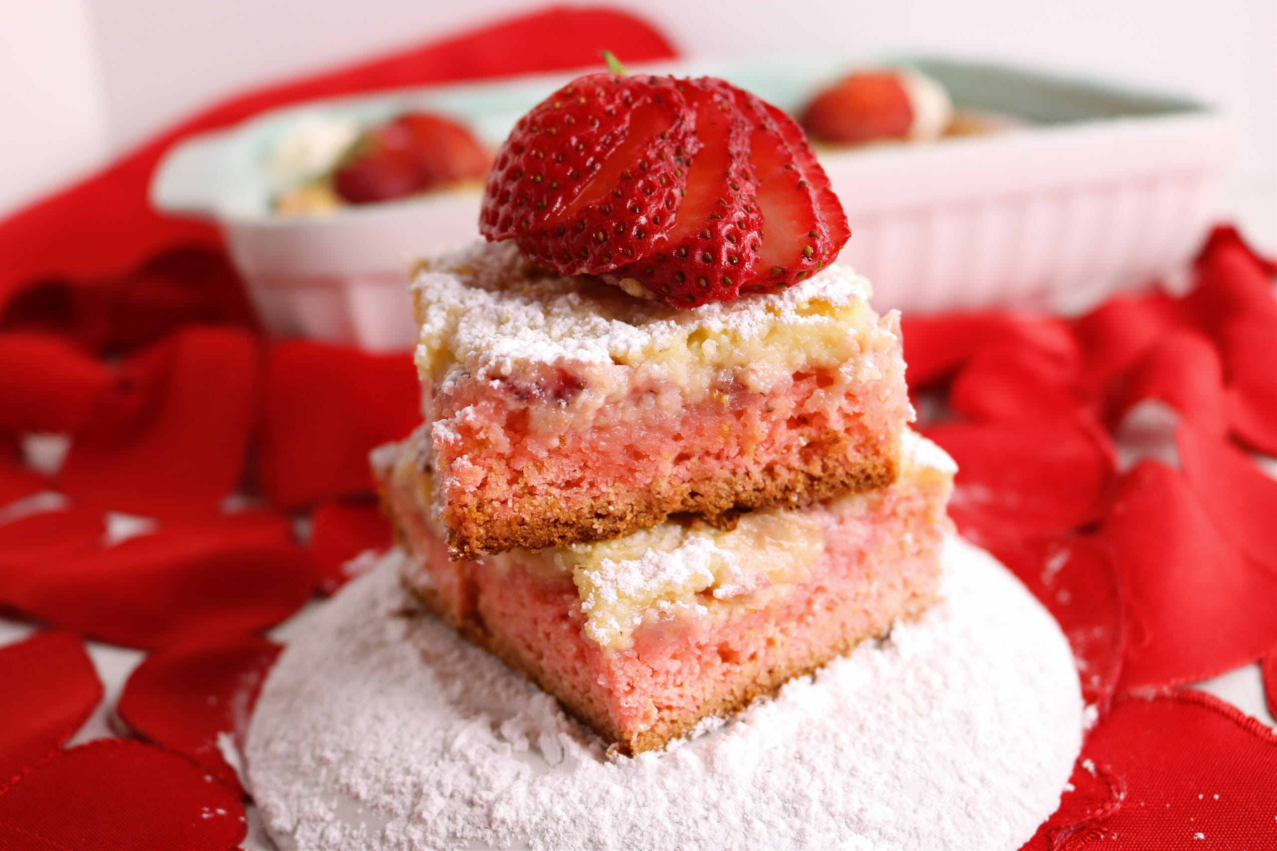 Strawberry Box Cake Mix Cream Cheese Best Ever Strawberry Cake