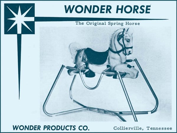 Red Wooden 1950s Wonder Horse Wonder Horse For Sale | EBay